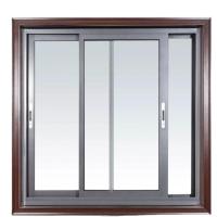 China Customized Sliding Windows Door System Double Glass Hurricane Impact Aluminium Sliding Window door for sale