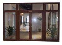 China Broken Bridge Aluminium Bifold Glass Doors Matal Framed Interior ISO14001 for sale