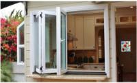 China Watertight Insulated Aluminium Sliding Folding Windows , Internal Bifold Windows for sale
