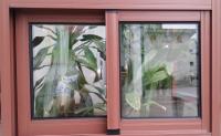 China Double Glazed Aluminium Sliding Folding Windows Thermal Insulated For Roof for sale