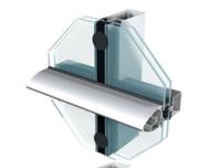 China Unitized Glass Curtain Walls System Waterproof Exterior Aluminium Frame Structural Design for sale