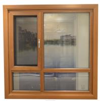 China Double Glazed Aluminium Casement Windows Thermal Break Profile for sale