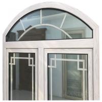 China Round Arched Top Aluminum Casement Doors , Retro Exterior Doors With Hinge for sale