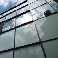 China ODM Aluminum Curtain Walls Fireproof Relective Tempered Glass for sale
