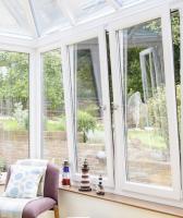 China Luxury Villas Aluminium Tilt And Turn Windows Powder Coated Double Glazed for sale