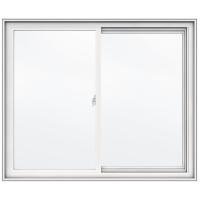 China ODM Commercial Aluminum Horizontal Sliding Windows , Two Track Sliding Window for sale
