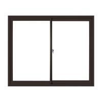 China 1.5mm Thickness Aluminium Sliding Windows Lightweight Thermally Insulated for sale