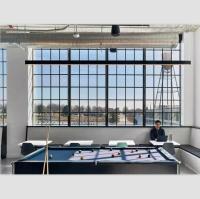 China 6063 Frame Fireproofing Aluminum Sliding Windows White Black Color For Kitchen for sale