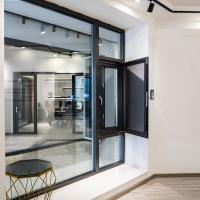 China Interior Aluminium Casement Window With Stainless Steel Mesh 1.5*1.0m for sale
