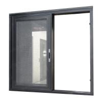 China 6mm Double Glazed Aluminium Sliding Windows For Kitchen Deep Anodized Surface for sale