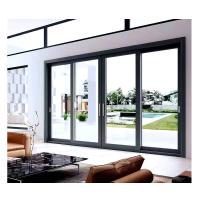 China 0.8mm Thickness Aluminum Sliding Doors With Double Triple Glazed Panel for sale