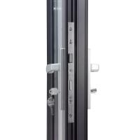 China Modern 2.0mm Thickness Aluminum French Door Double Swing Customized Size for sale