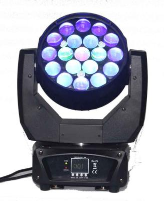 China Zoom Wash Dj Moving Head Lights 19Pcs 12w Aluminum Alloy 16CH 12CH for sale