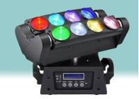 China 8 Eyes 10w Rgbw 4 In 1 LED Moving Head Light 14/18/42ch Dmx 512 for sale
