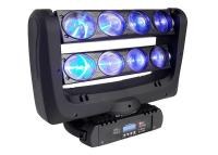 China Double Row Spider Led Light RGBW 8pcs 10 Watts LED Moving Head Light for sale