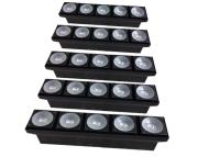 China 5pcs RGBW LED Matrix Lighting 200W With DMX512 Blinder Light CE & RoHS for sale