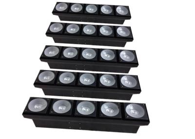 China 5pcs RGBW LED Matrix Lighting 200W With DMX512 Blinder Light CE & RoHS for sale