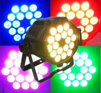 China Sound Activated Colorful Dj Moving Head Lights , DMX 512 LED Par Can Lighting for sale