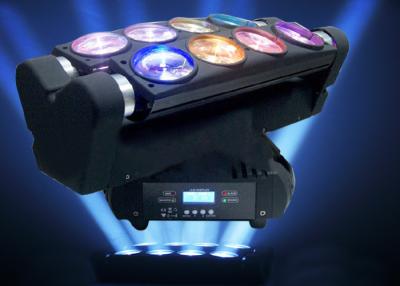 China Disco Party DJ Lighting Moving Head Spider Lights Cree LED 8x10W RGBW Multi Color for sale