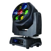 China 7 X15W LED Moving Head Light Beam RGBW Wireless DMX512 LED Show Lights for sale