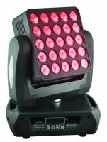 China 25 X 12 W LED Beam Moving Head Light RGBW Blinder Lighting Matrix Light for sale