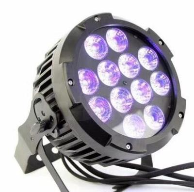 China 12 pcs * 18 Watt 6 in 1 RGBWA UV Outdoor LED Wash / Waterproof LED Par Lights for sale