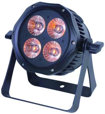 China Auto Mode 4PCS 40W LED Par Can Lights , 3 in 1 RGB Led Disco Party Lights for sale