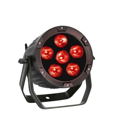 China 6pcs LED Par Battery Light LCD Screen Waterproof Battery IRC Par Light Remote Control for sale