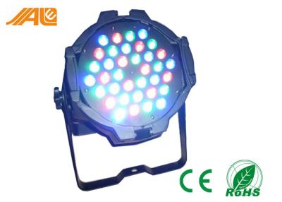 China 36 x 3W RGB Led Par 64 Light / Aluminum Par Can Indoor Stage Lights for Party or Concert for sale