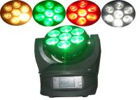 China 7 x 12w Nightclub DJ Disco LED Moving Head Light / Beam Moving Heads Lamp for sale