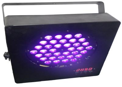 China RGB Slim Par64 LED Par Can Lights / Lamp for Wedding / Concert / Theatre Stage Lighting for sale