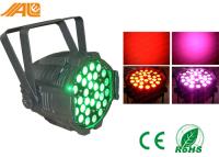 China 30 x 3W RGB LED Par Can Lights With Zoom Dj Stage Show Lighting Red Green Blue for sale