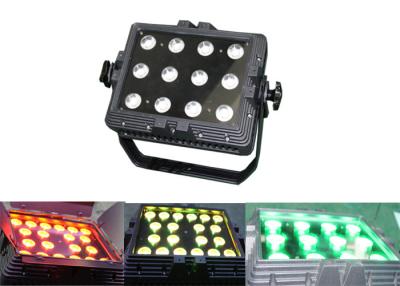 China IP65 Waterproof 12 * 3W RGB Outdoor LED Wall Washer DMX512 Disco Dj Stage Lighting for sale
