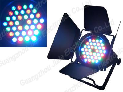 China DMX 512 Barndoor 36 x 3w Rgb Led Par 64 LED Pin Spot Multi PAR Can Stage Lights for sale
