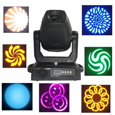 China 60w  /  75w  Gobo LED Moving Head Light Spot Stage Lighting Fixture for sale