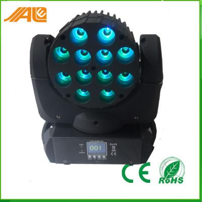 China 12 x 10w Rgbw 4in1 DJ Stage Moving Head Wash Led High Brightness for sale