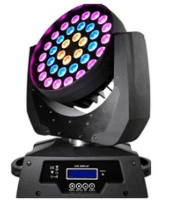 China Led Zoom Wash Disco Stage Lights Moving Head Light 36pcs 10w Rgbw 4in1 Ring Color for sale
