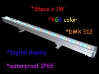 China 1000mm Length 36pcs 3w Rgb Outdoor led wall washer ip65 / Stage Light Decor for sale