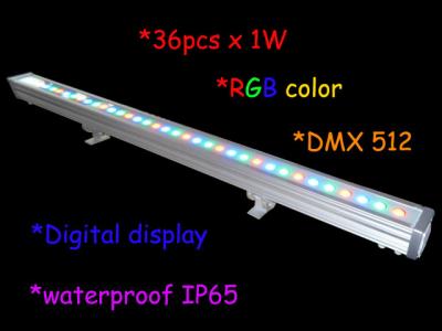 China 1000mm Length 36pcs 3w Rgb Outdoor led wall washer ip65 / Stage Light Decor for sale
