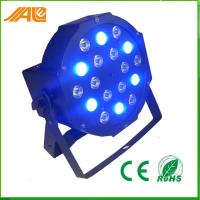 China Indoor Dmx Event DJ LED Bar Lights , Rgb Led Flat Par Light Intelligent for sale