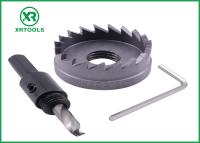 China Hex Shank HSS Hole Saw Cutter Quick Change Amber Color Finish Optimum Durability for sale