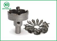 China 3 Flat Shank TCT Hole Saw Cutter For Stainless Steel Plate 25 Mm Cutting Depth for sale