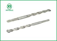 China Hex Shank Long Masonry Drill Bit Sand Blasted Durable Carbon Steel Material for sale