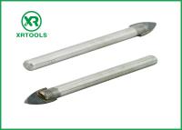 China Straight Shank Porcelain Drill Bit , Sand Blasted Masonry Reverse Drill Bit for sale