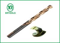 China Jobber Length HSS Drill Bits For Metal Stainless Steel 3 Flats Turbo Max for sale