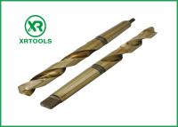 China HSS Cobalt M35 Taper Shank Drill Bit For Stainless Steel / Matel Milled Process for sale