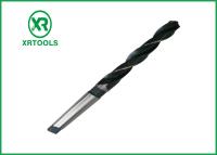 China Black Oxide Taper Shank Drill Bit DIN 345 For Metal N Flute 6 - 100MM Size for sale