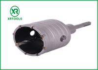 China Hammer Hollow Concrete TCT Hole Saw SDS Plus With Core Drill Bit M22 Thread for sale