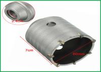 China Hammer Hollow Concrete TCT Hole Saw SDS Plus With Core Drill Bit M22 Thread for sale