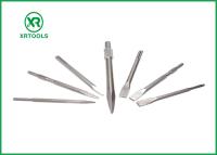 China 30MM Round Shank Electric Masonry Chisel , Sand Blaster Cold Steel Chisel For Stone for sale